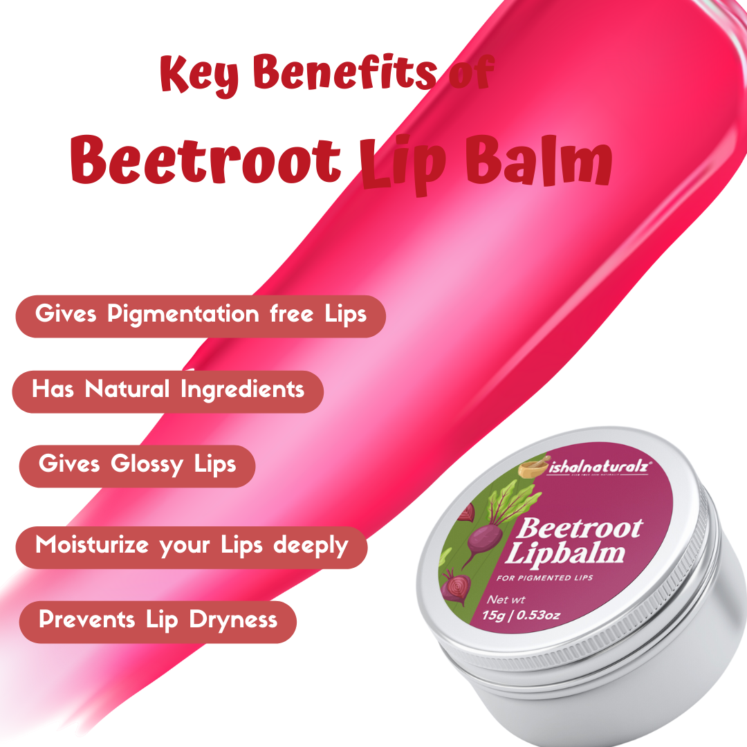 Beetroot Lip Balm - Buy Beetroot Lip Balm for Natural Pink Lips Online ...